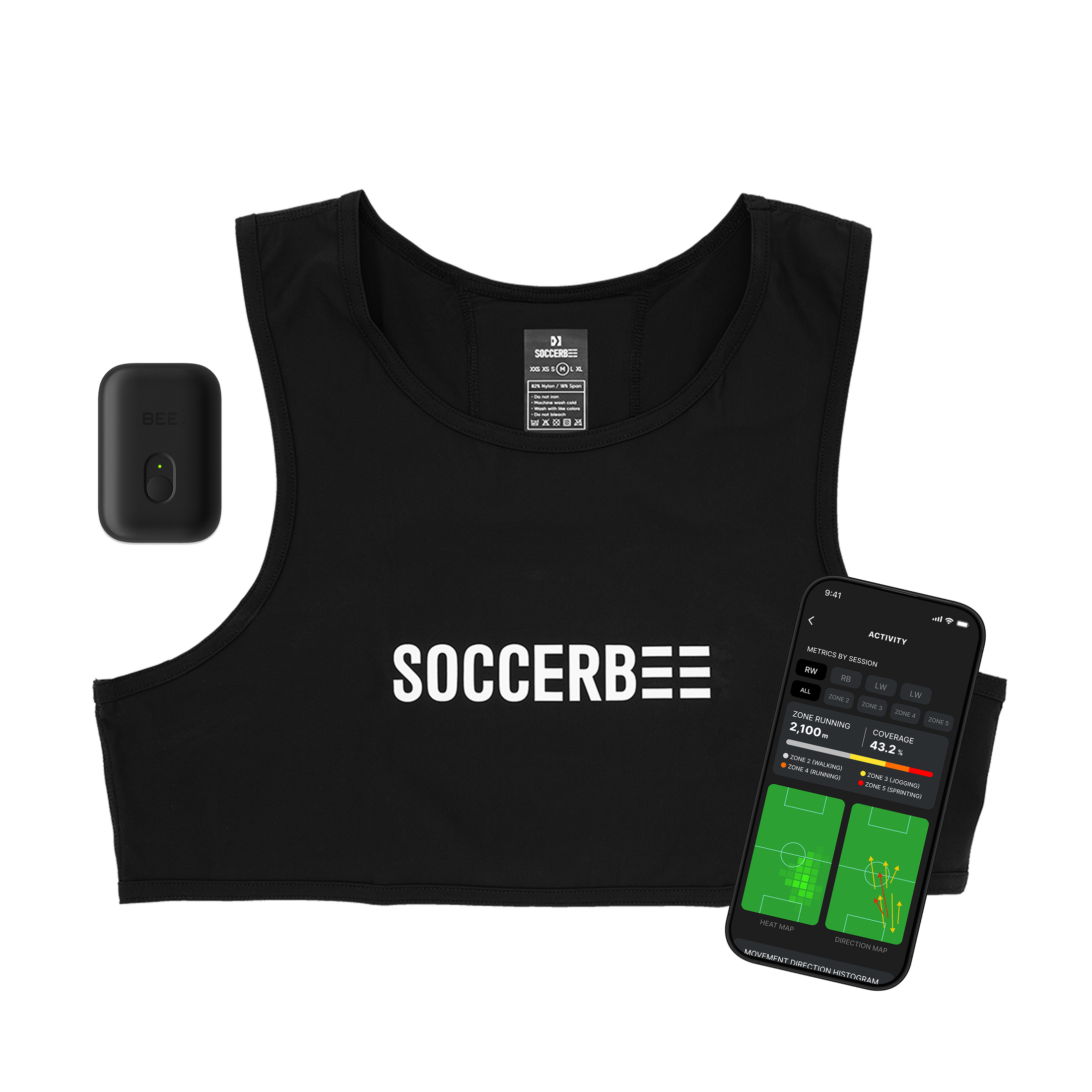 SOCCERBEE Official shop | Soccer GPS tracker for everyone – Soccerbee